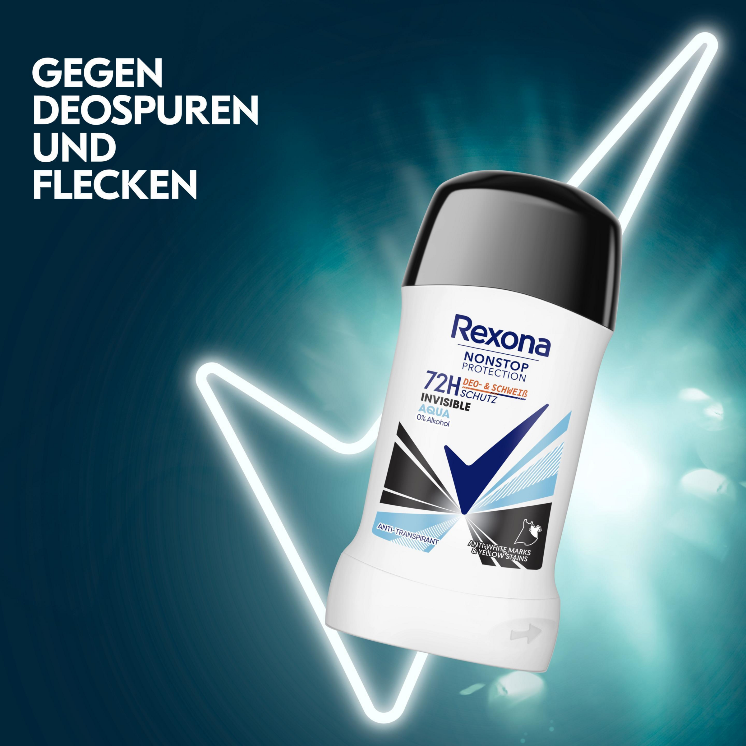 Rexona Nonstop Protection Anti-Transpirant Stick Invisible Aqua online ...