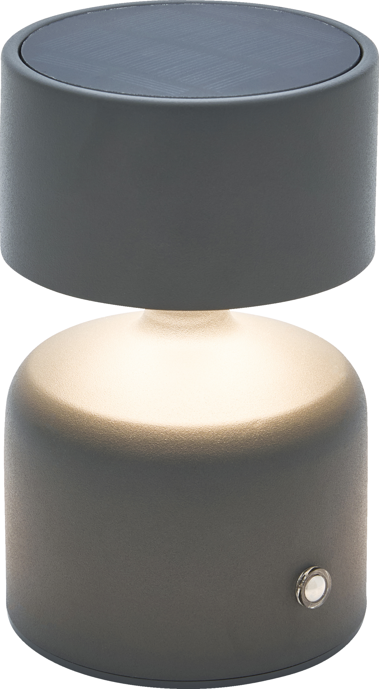 IDEENWELT 2in1 Solar-Tischleuchte anthrazit online kaufen | rossmann.de