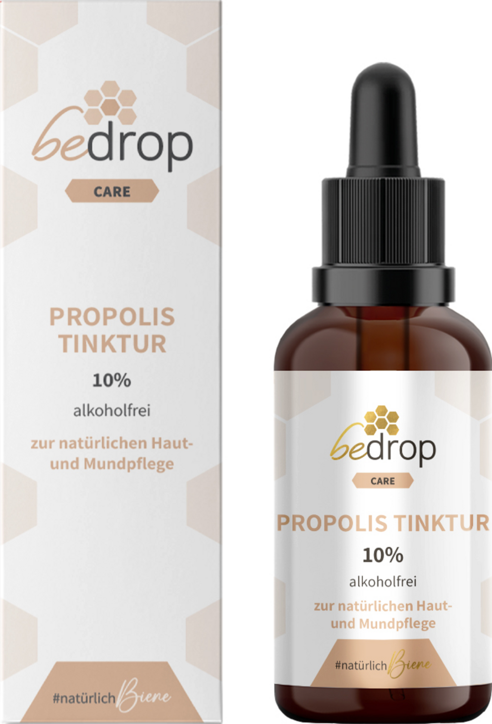 bedrop Propolis Tinktur mit Pipette (alkoholfrei wasserlöslich) - 30ml ...