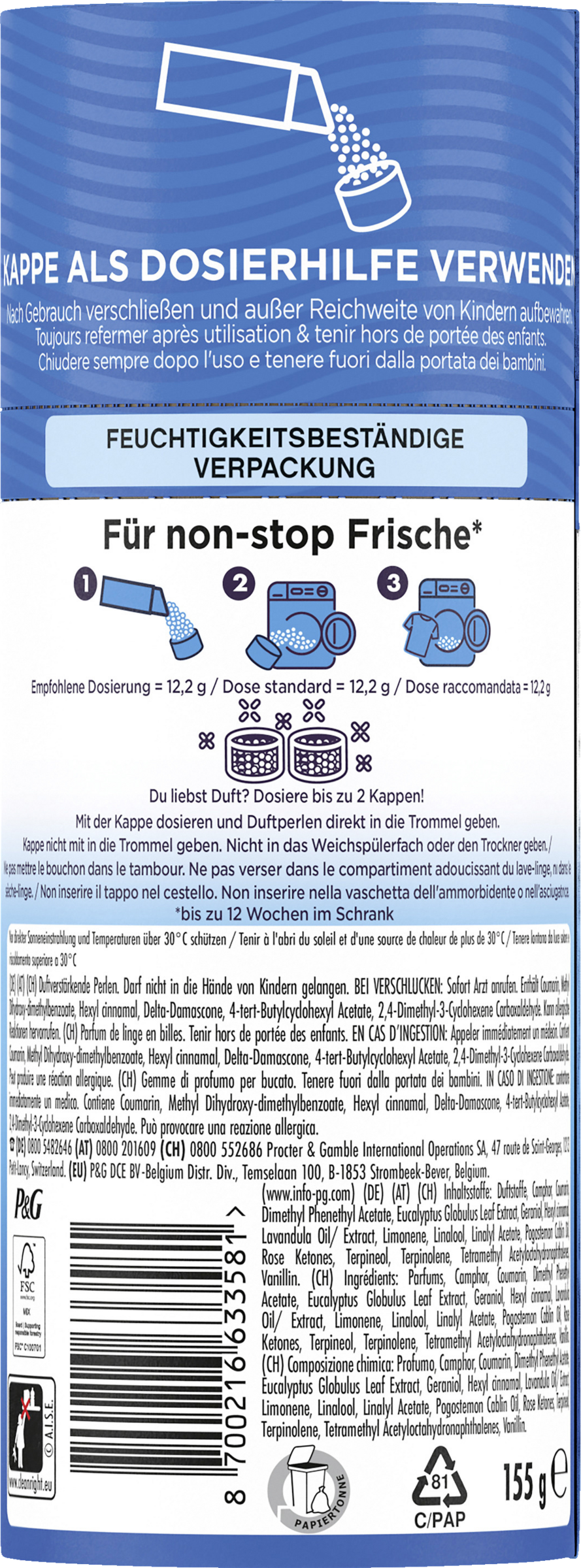 Lenor Wäscheparfüm Aprilfrisch online kaufen | rossmann.de