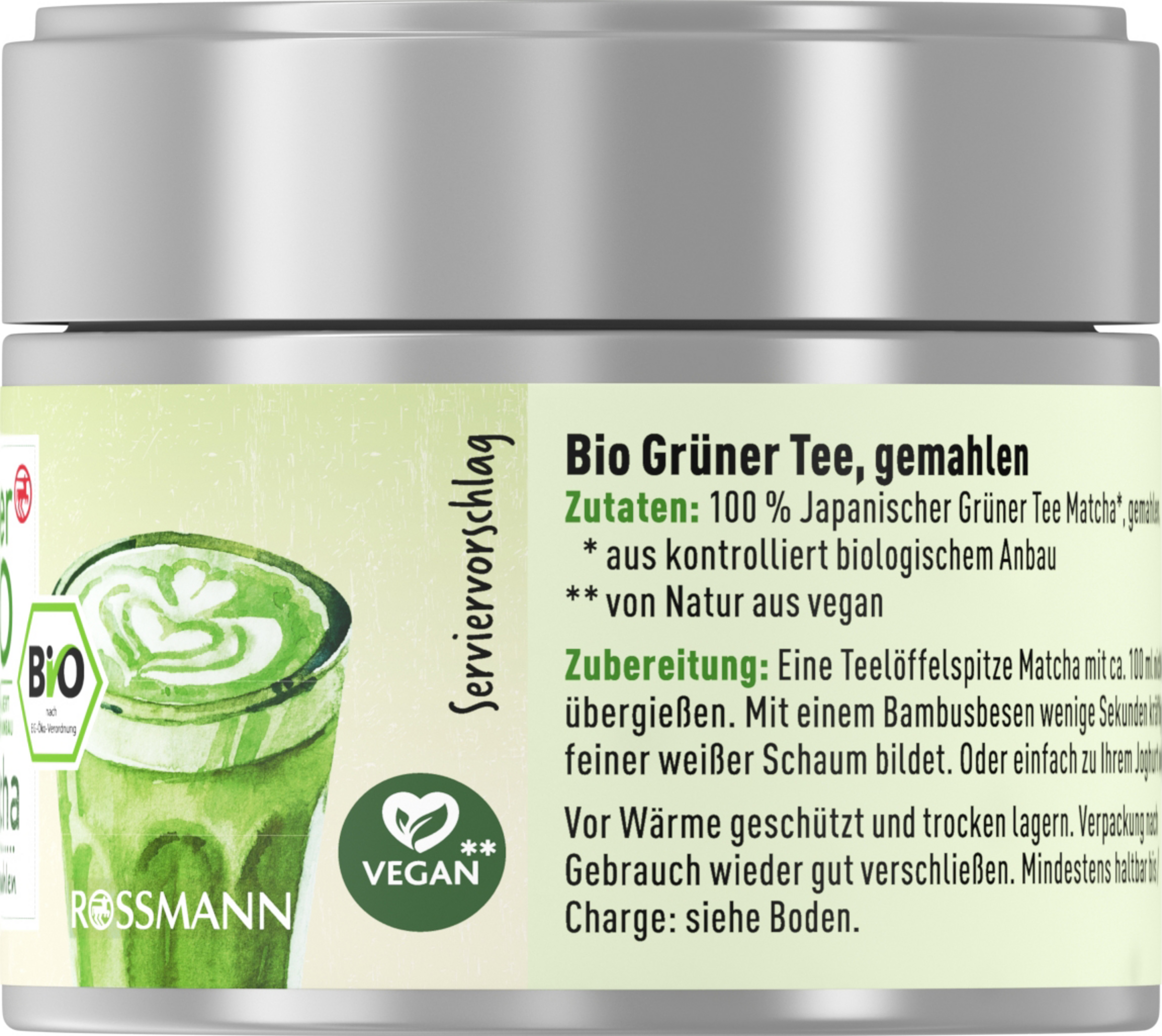 enerBiO Matcha Pulver Grüner Tee online kaufen | rossmann.de