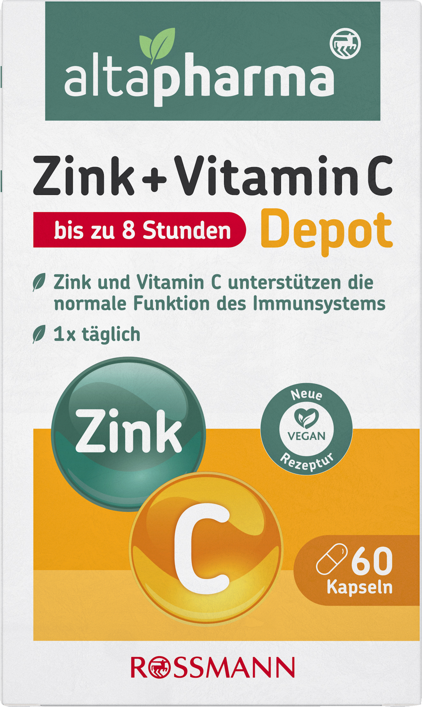 altapharma Vitamin C + Zink Depot online kaufen | rossmann.de