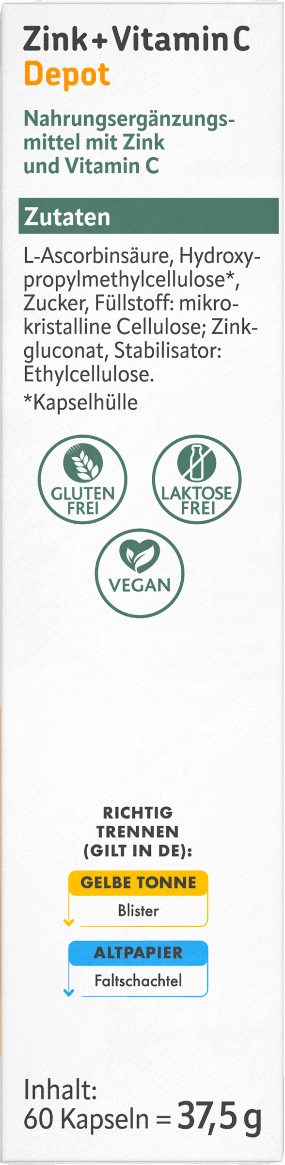 altapharma Vitamin C + Zink Depot online kaufen | rossmann.de