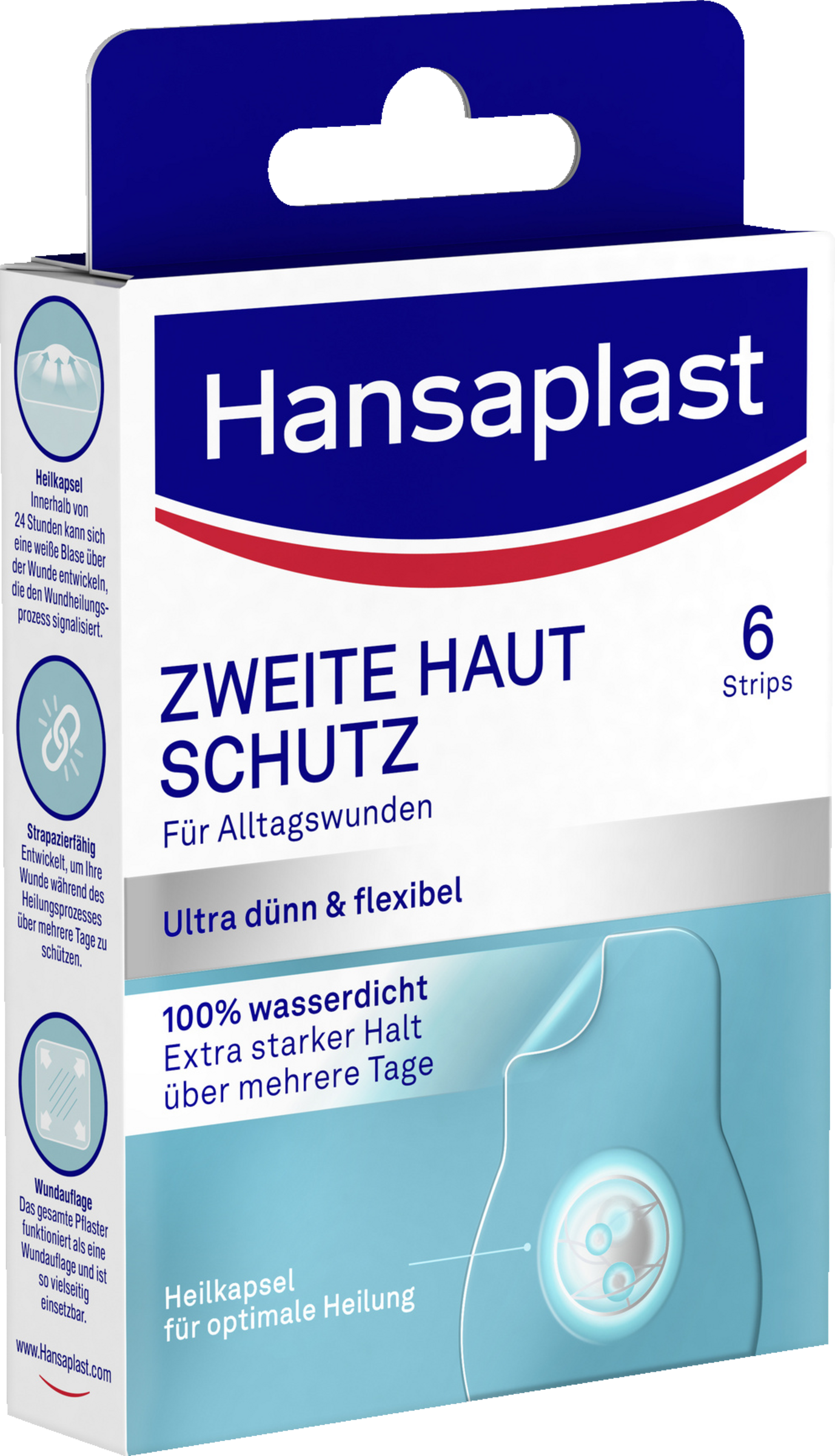 Hansaplast Zweite Haut Schutz Pflaster online kaufen | rossmann.de