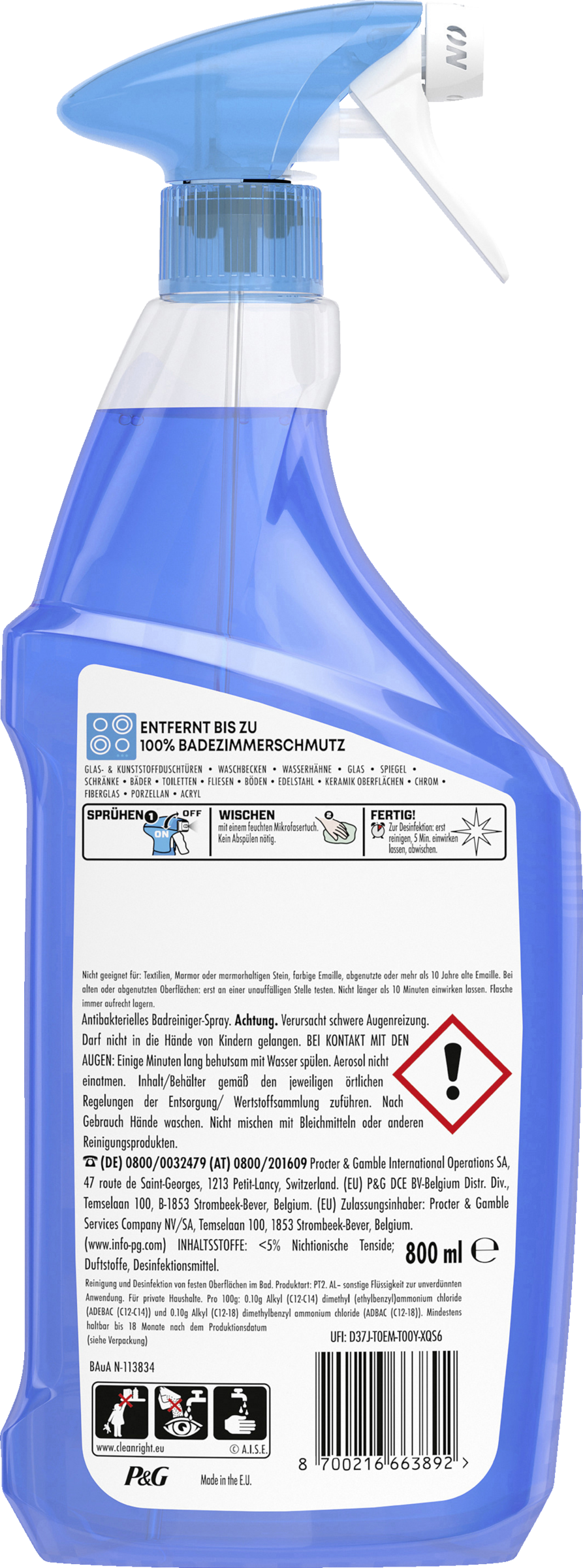 Meister Proper Allzweckreiniger Spray Bad online kaufen | rossmann.de