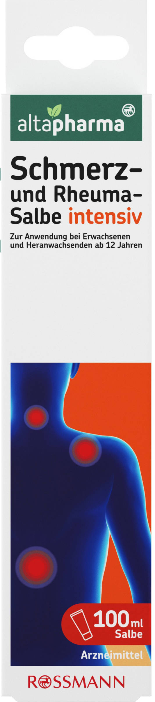 altapharma altapharma Schmerz- und Rheuma-Salbe intensiv 100 ml ...