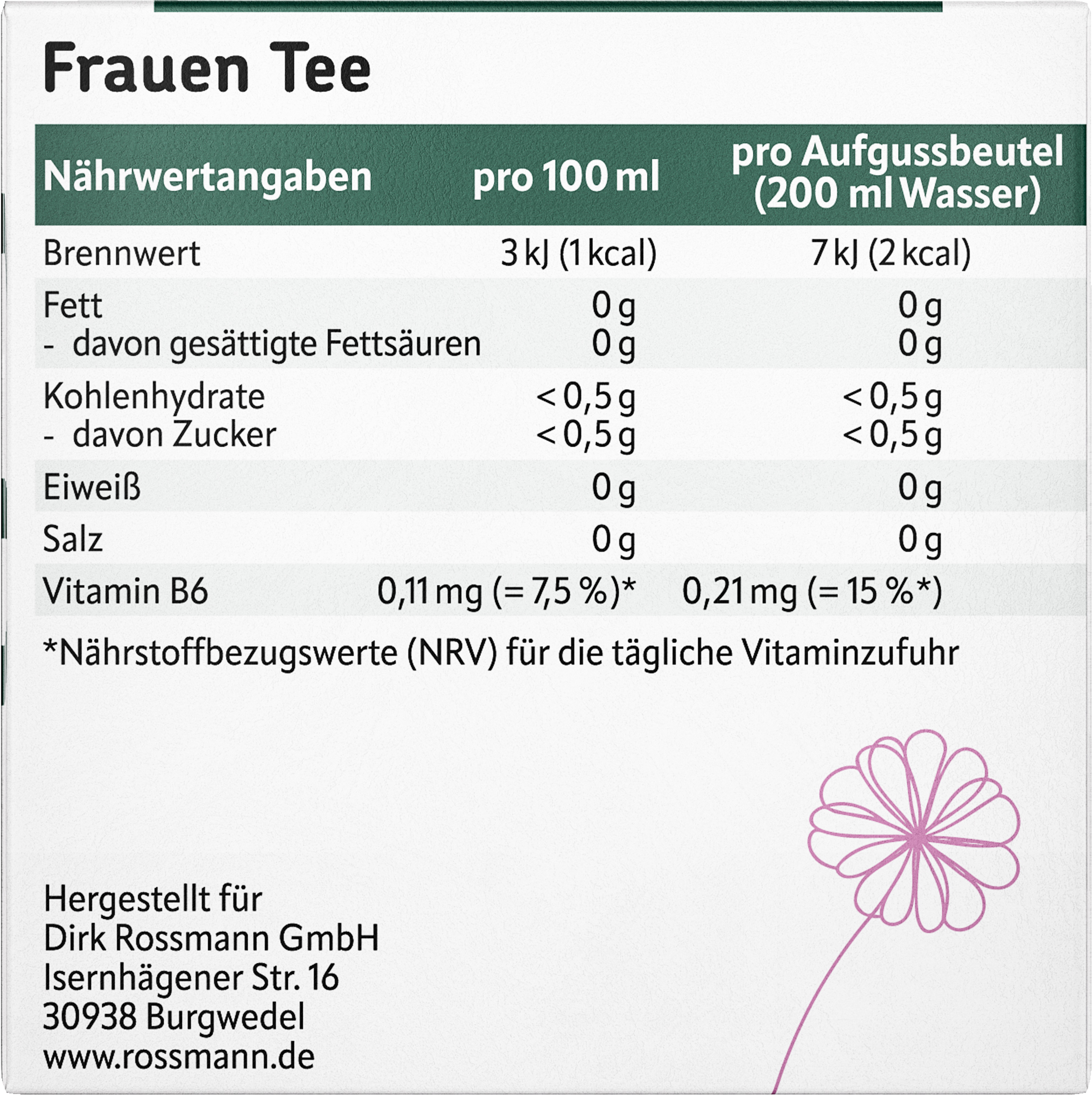 altapharma Frauen Tee online kaufen | rossmann.de