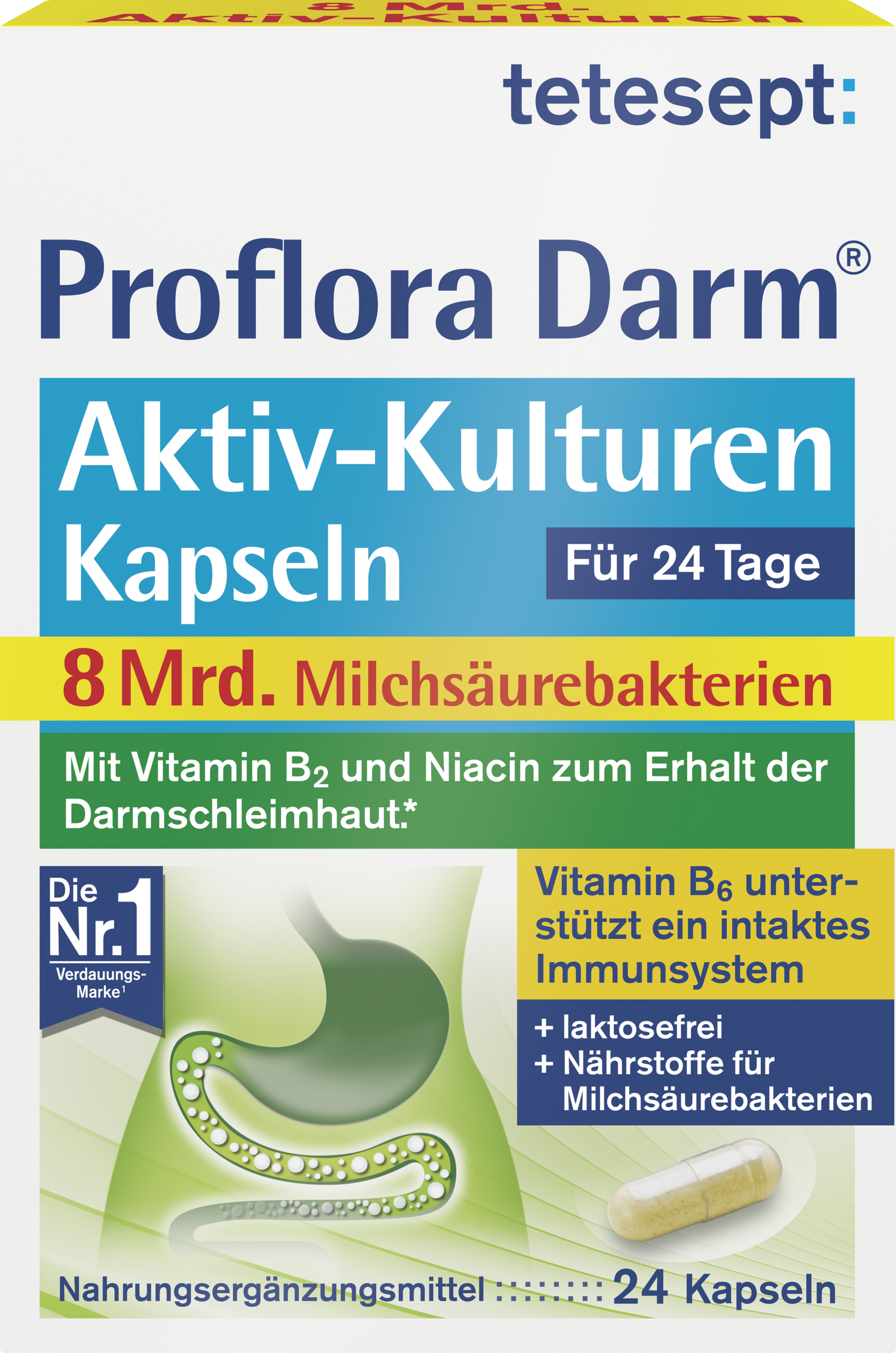 tetesept Proflora Darm Aktiv-Kulturen Kapseln online kaufen | rossmann.de