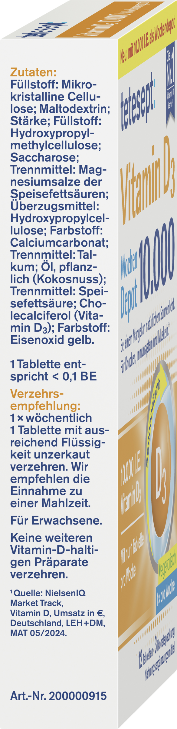 tetesept Vitamin D3 10.000 Tabletten online kaufen | rossmann.de