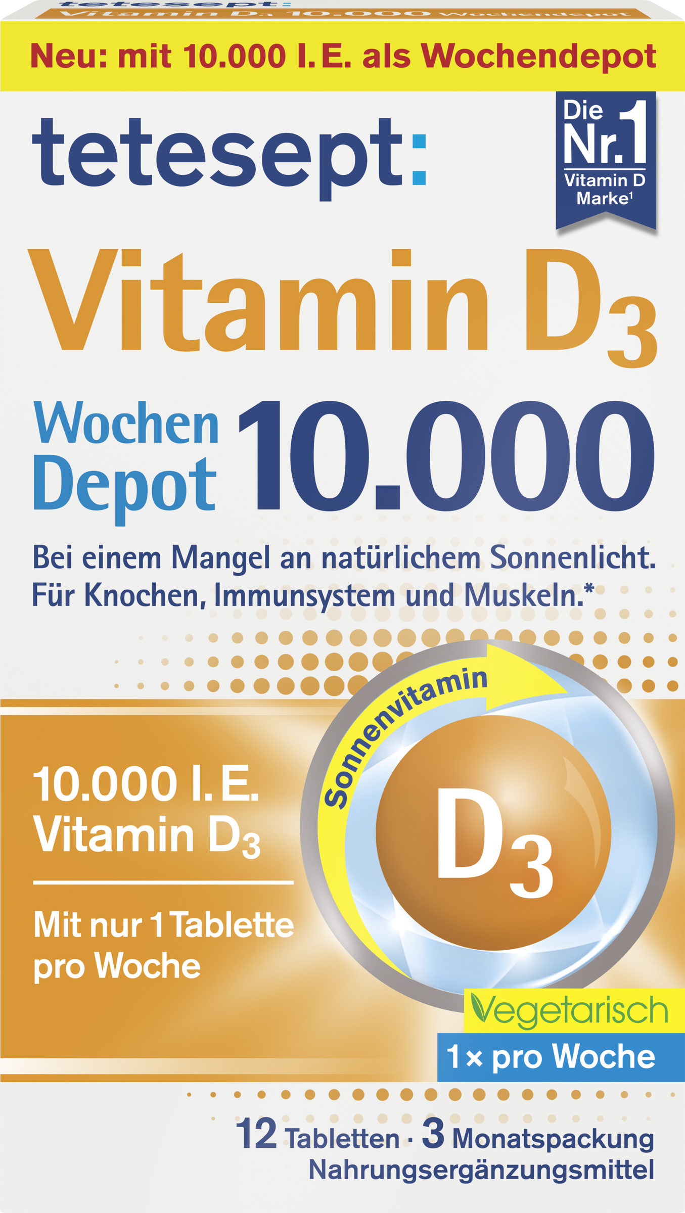 tetesept Vitamin D3 10.000 Tabletten online kaufen | rossmann.de