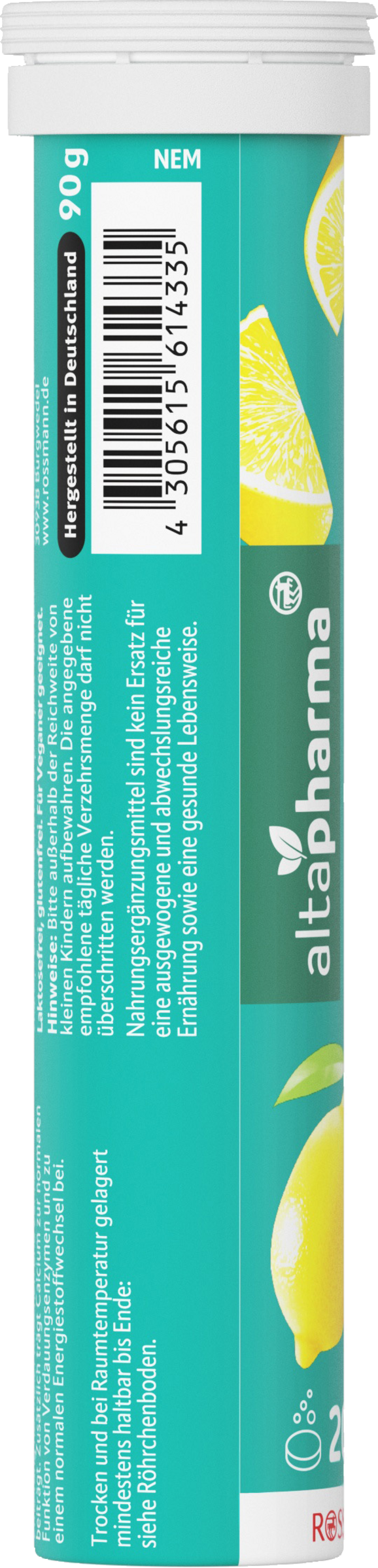 altapharma Brausetabletten Calcium mit Zitronengeschmack online kaufen ...