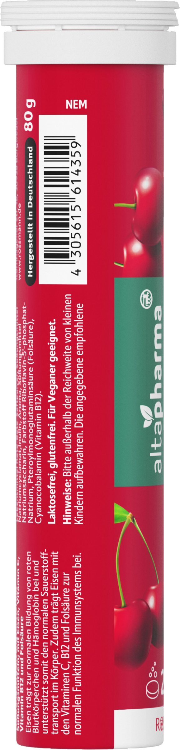 altapharma Brausetabletten Eisen + Vitamine online kaufen | rossmann.de