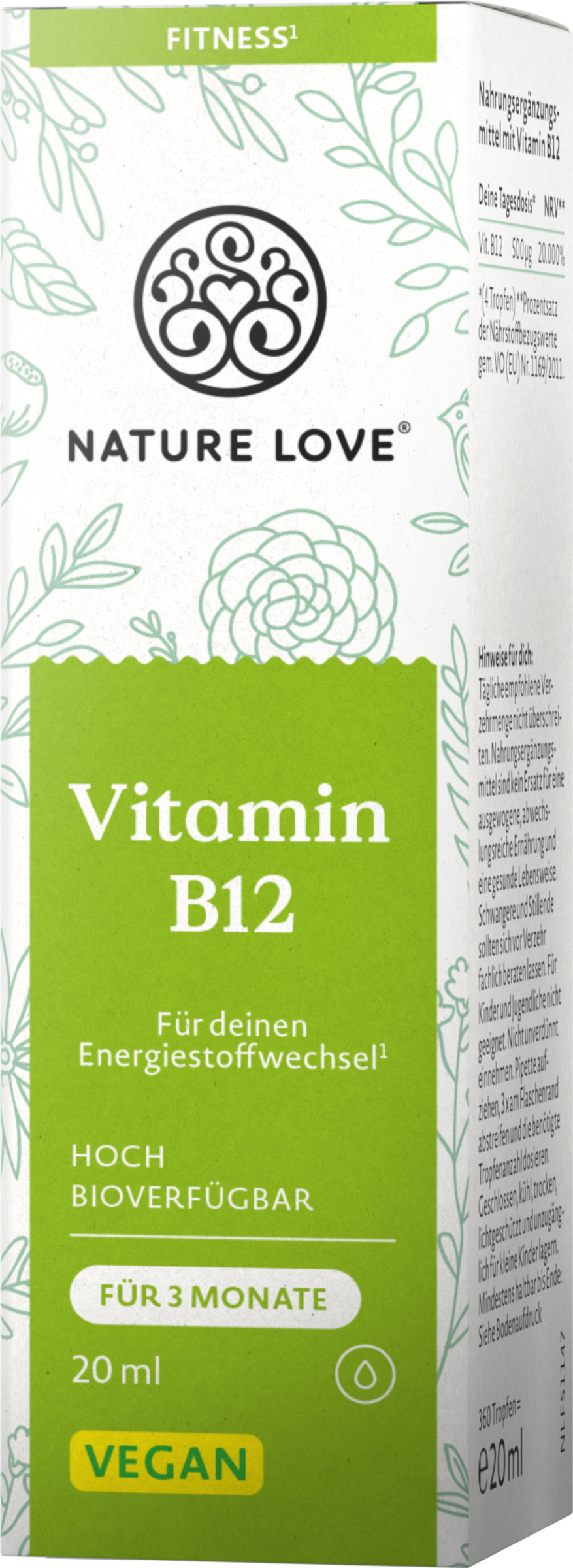 Nature Love Vitamin B12 Tropfen online kaufen | rossmann.de