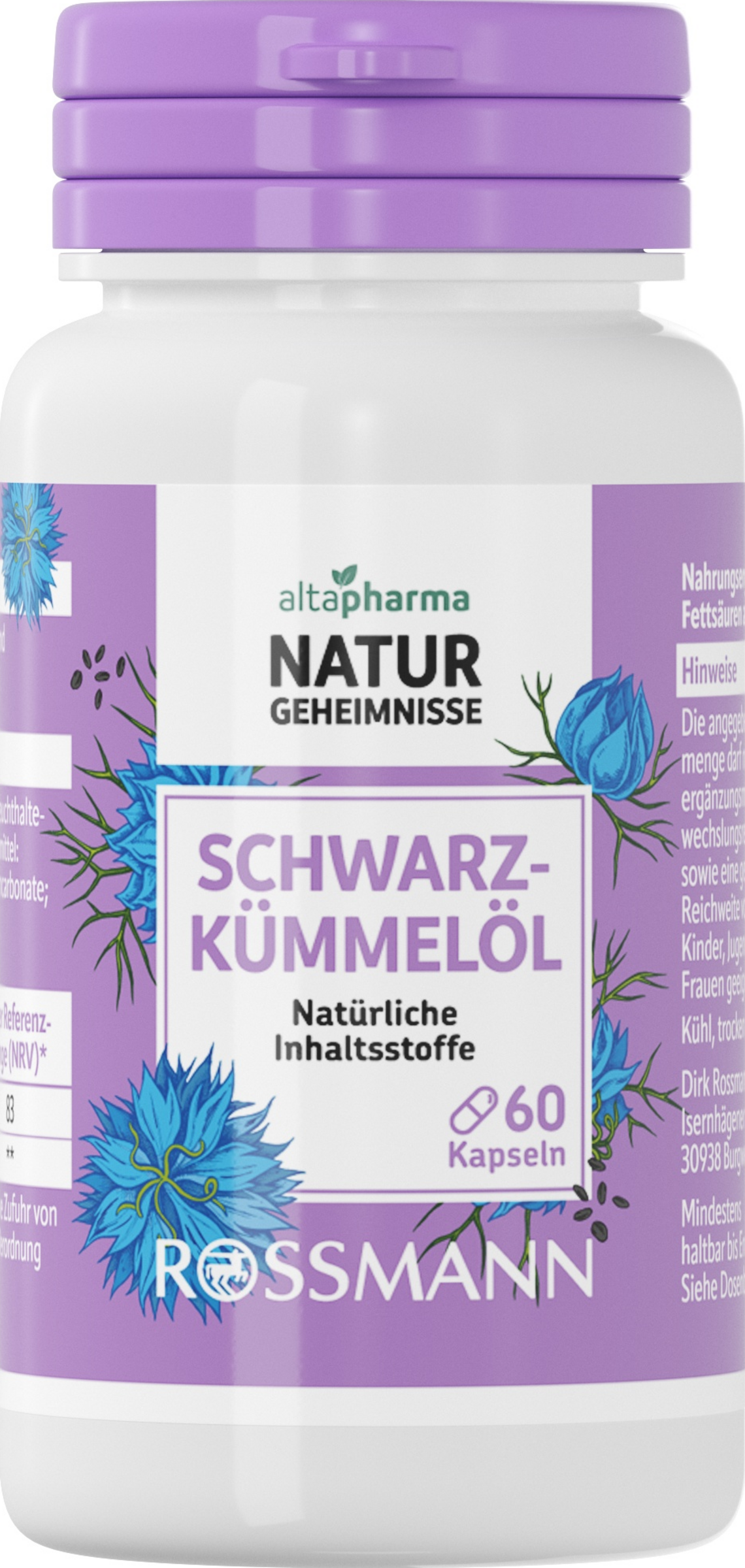 altapharma Naturgeheimnisse Schwarzkümmelöl Kapseln online kaufen ...