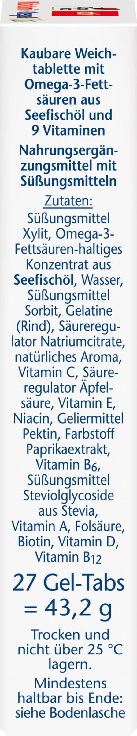 Doppelherz Multivitamin + Omega-3 Kids Gel-Tabs online kaufen | rossmann.de