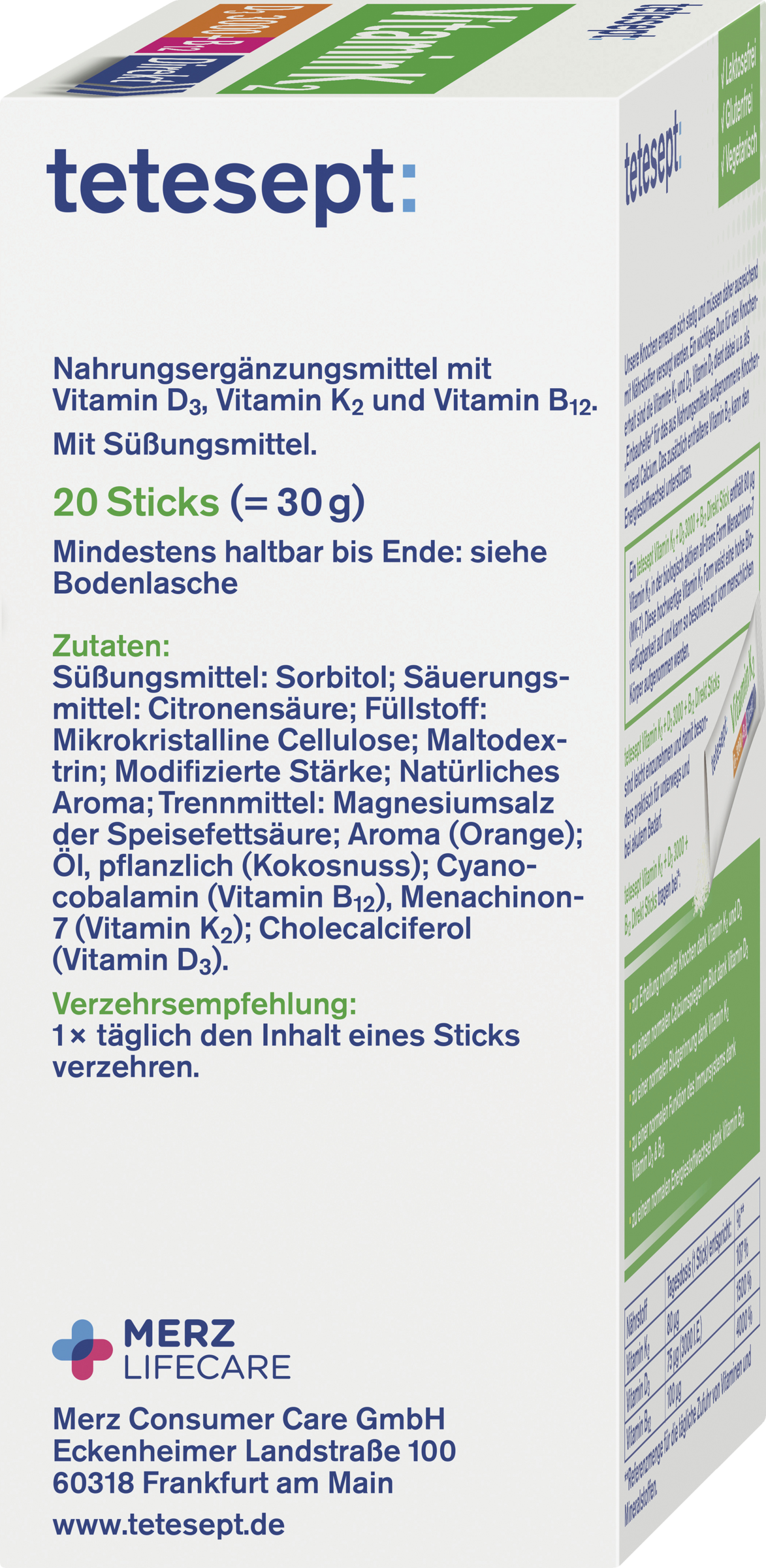 tetesept Vitamin K2 + D3 3000 + B12 online kaufen | rossmann.de