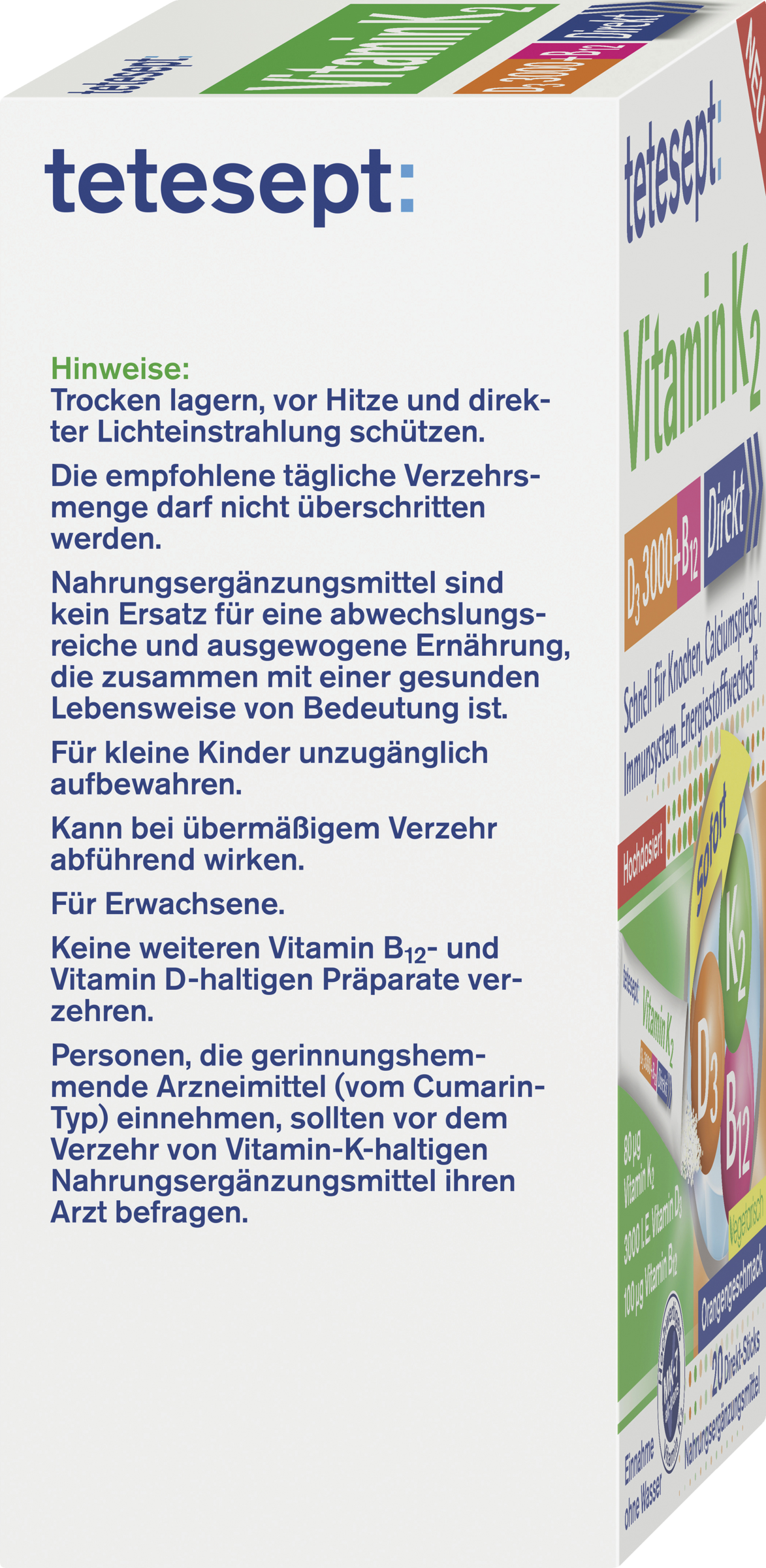 tetesept Vitamin K2 + D3 3000 + B12 online kaufen | rossmann.de