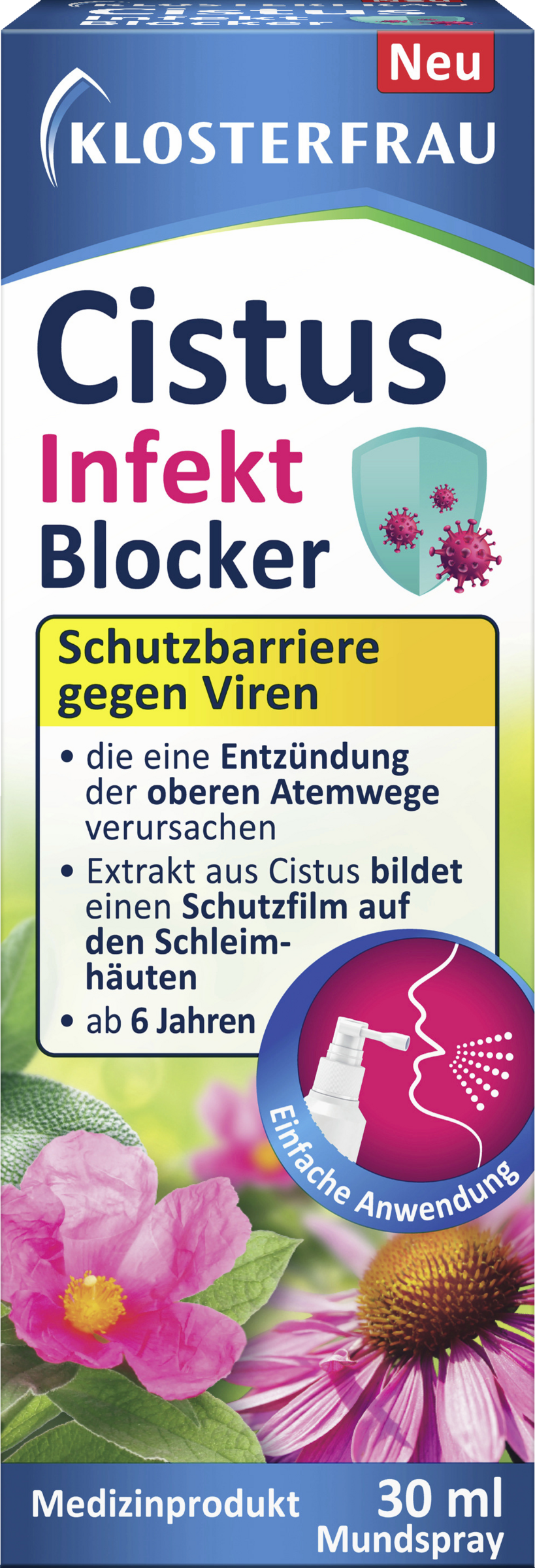 Klosterfrau Cistus Infekt Blocker Rachenspray online kaufen | rossmann.de