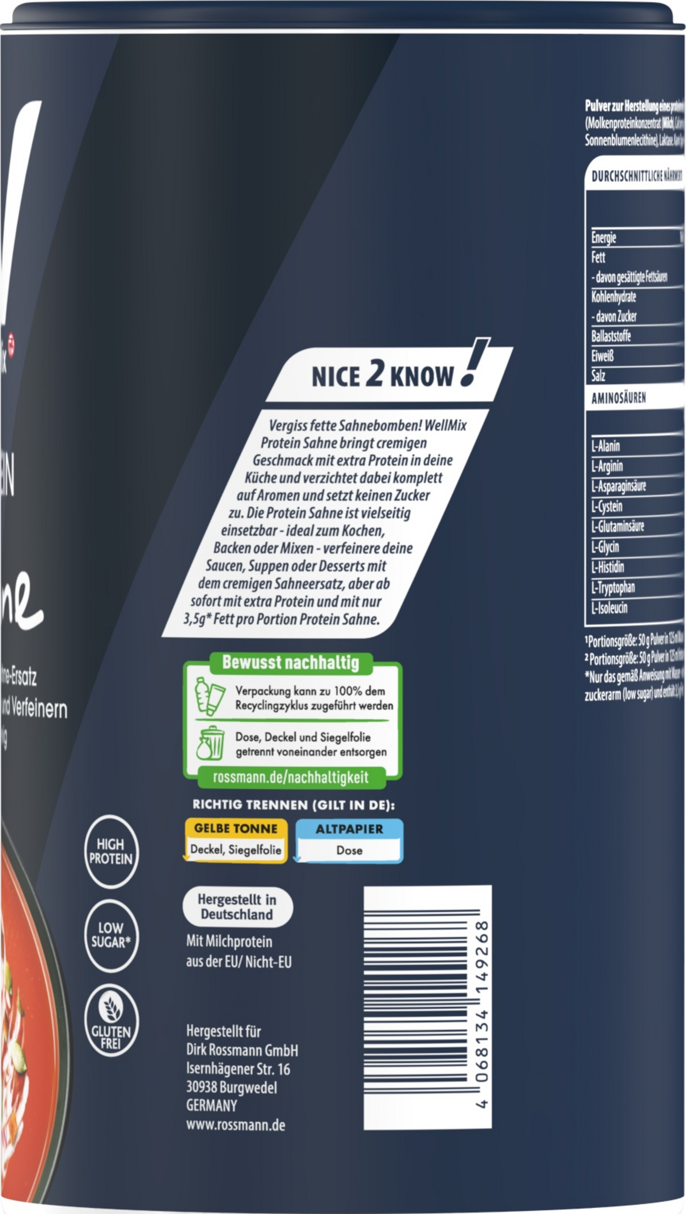 WellMix Protein Sahne online kaufen | rossmann.de