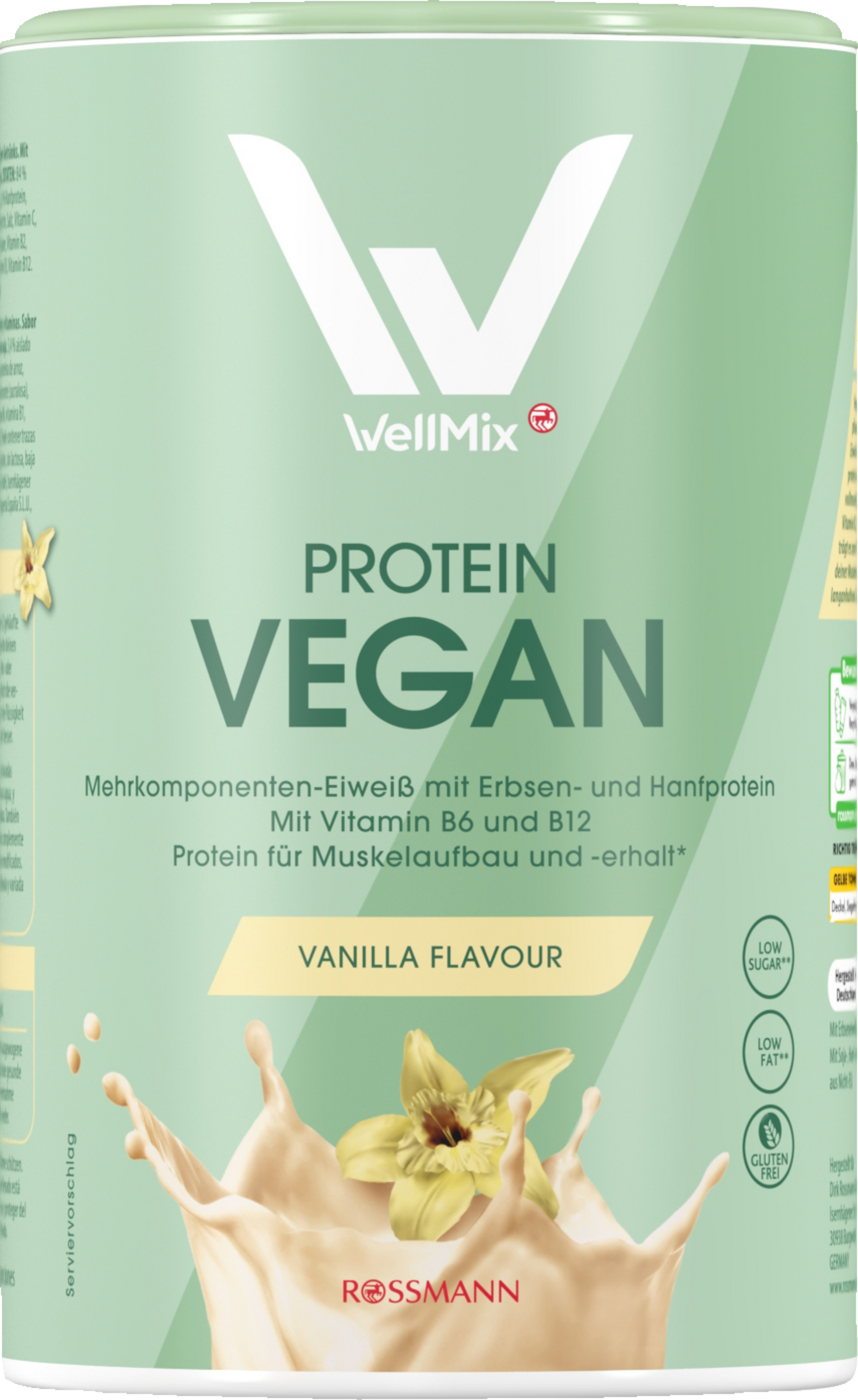 WellMix Protein Vegan Vanilla Flavour online kaufen | rossmann.de