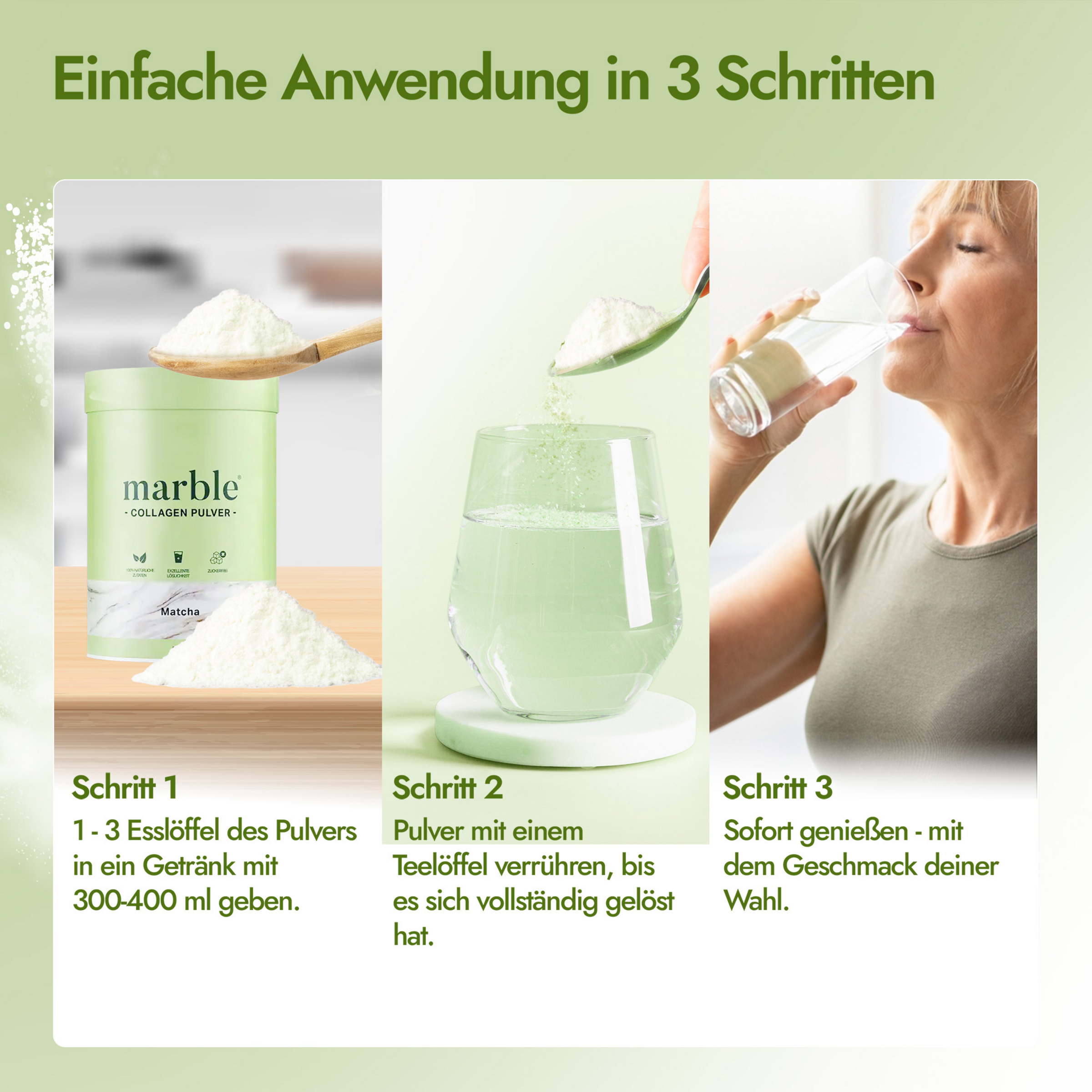 marble Collagen Pulver Matcha online kaufen | rossmann.de