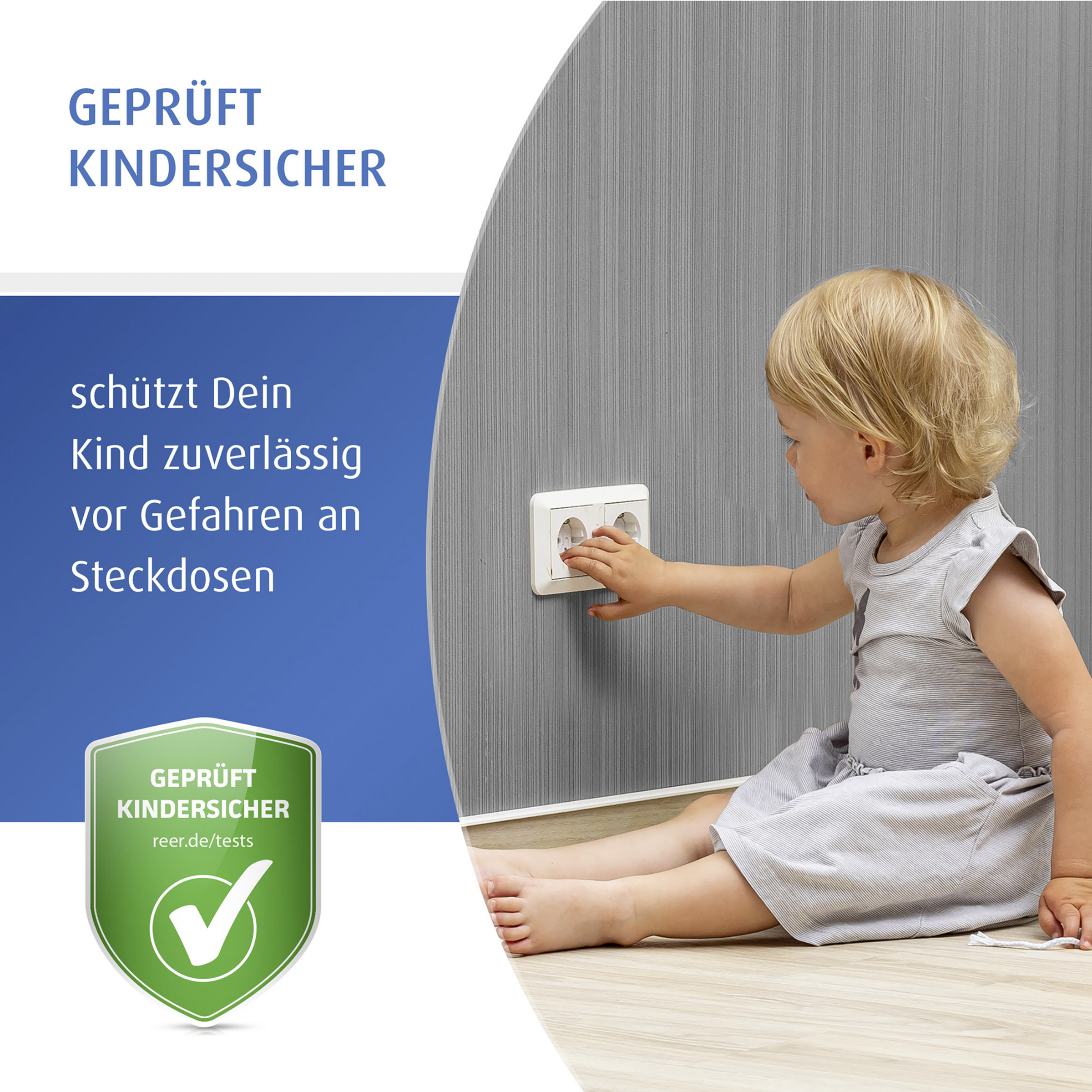 reer Steckdosenschutz klebbar, weiß online kaufen | rossmann.de