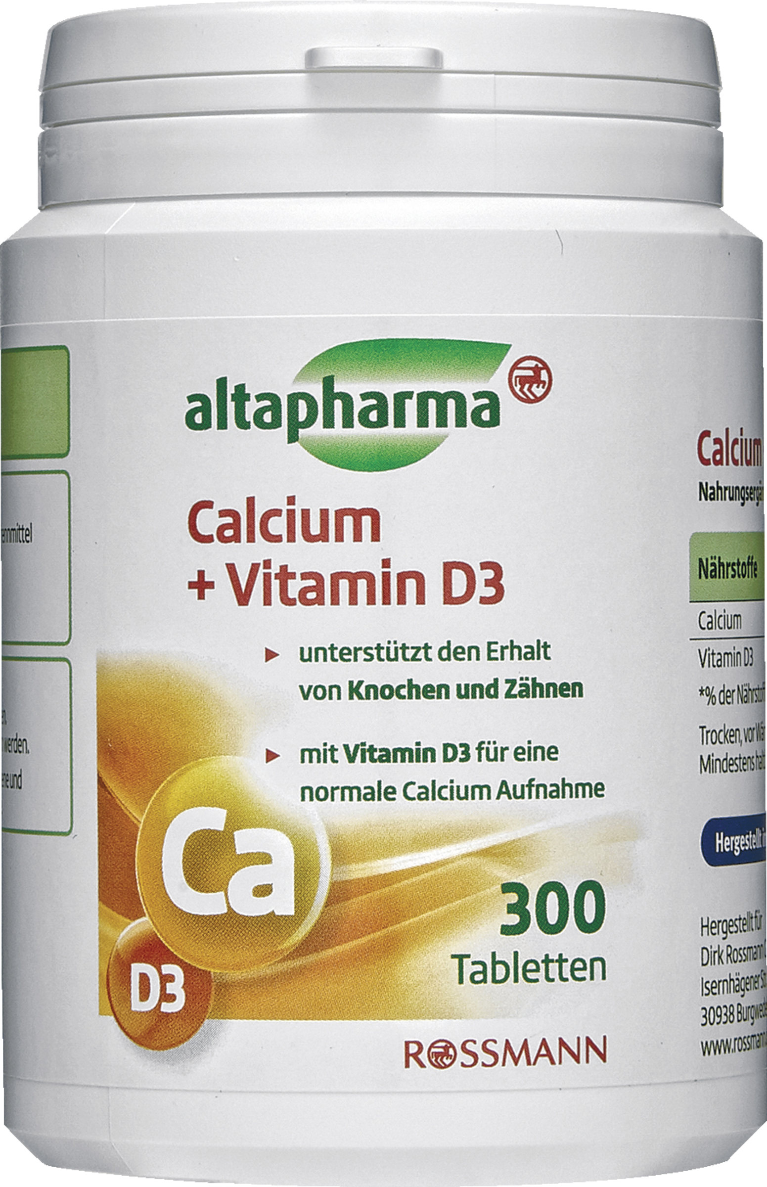 altapharma Calcium 1000 + Vitamin D3 online kaufen | rossmann.de