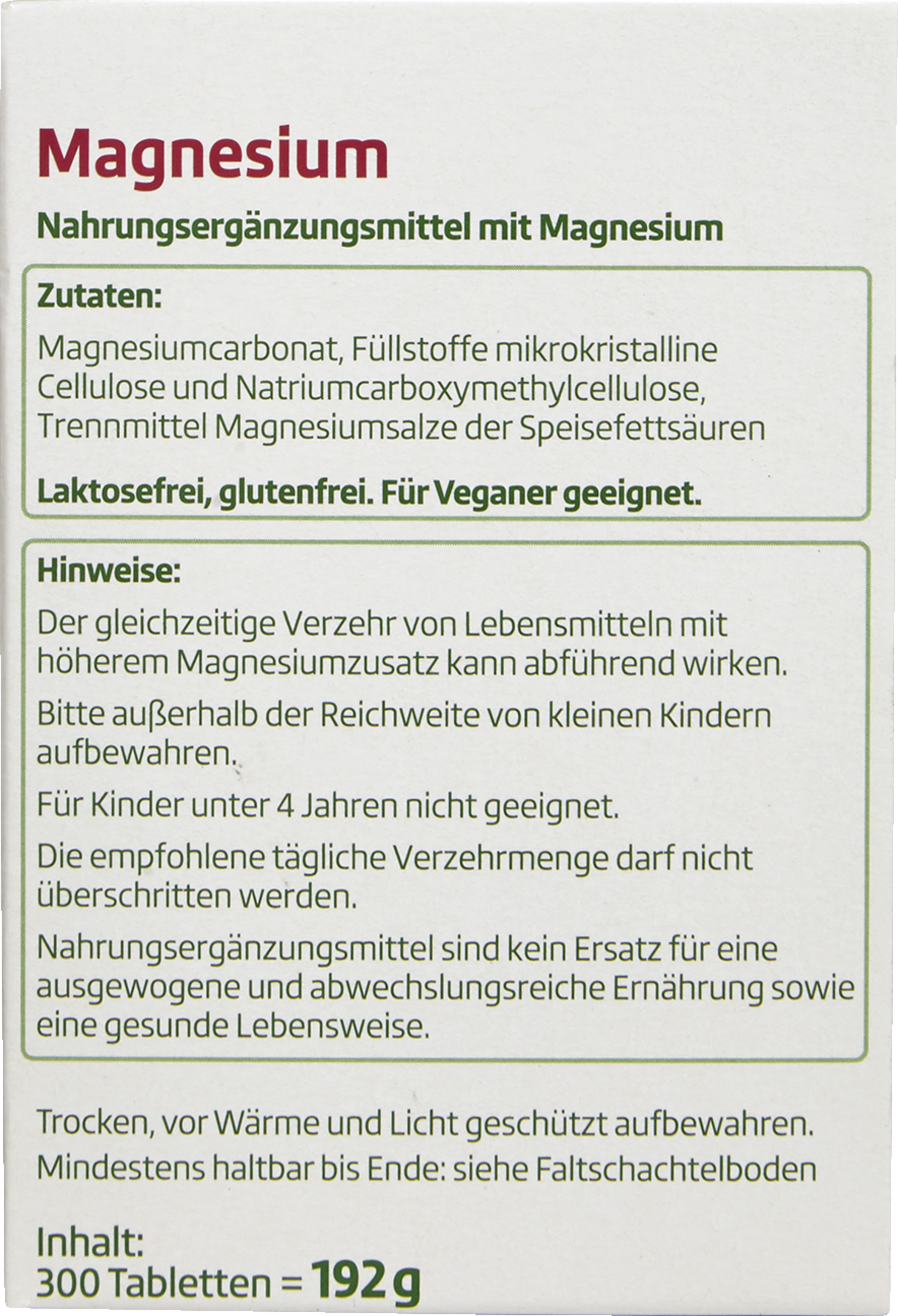 altapharma Magnesium online kaufen | rossmann.de