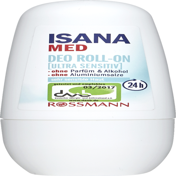 ISANA MED Deo Roll-On ultra sensitiv online kaufen | rossmann.de