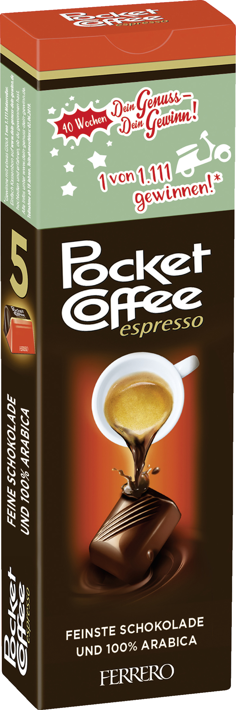 Ferrero Pocket Coffee Pocket Coffee 5-er Riegel | rossmann.de