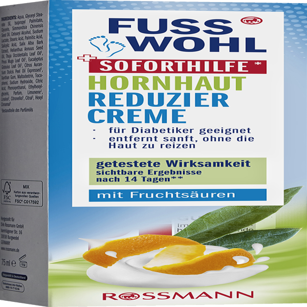 FUSSWOHL Hornhaut Reduziercreme online kaufen | rossmann.de