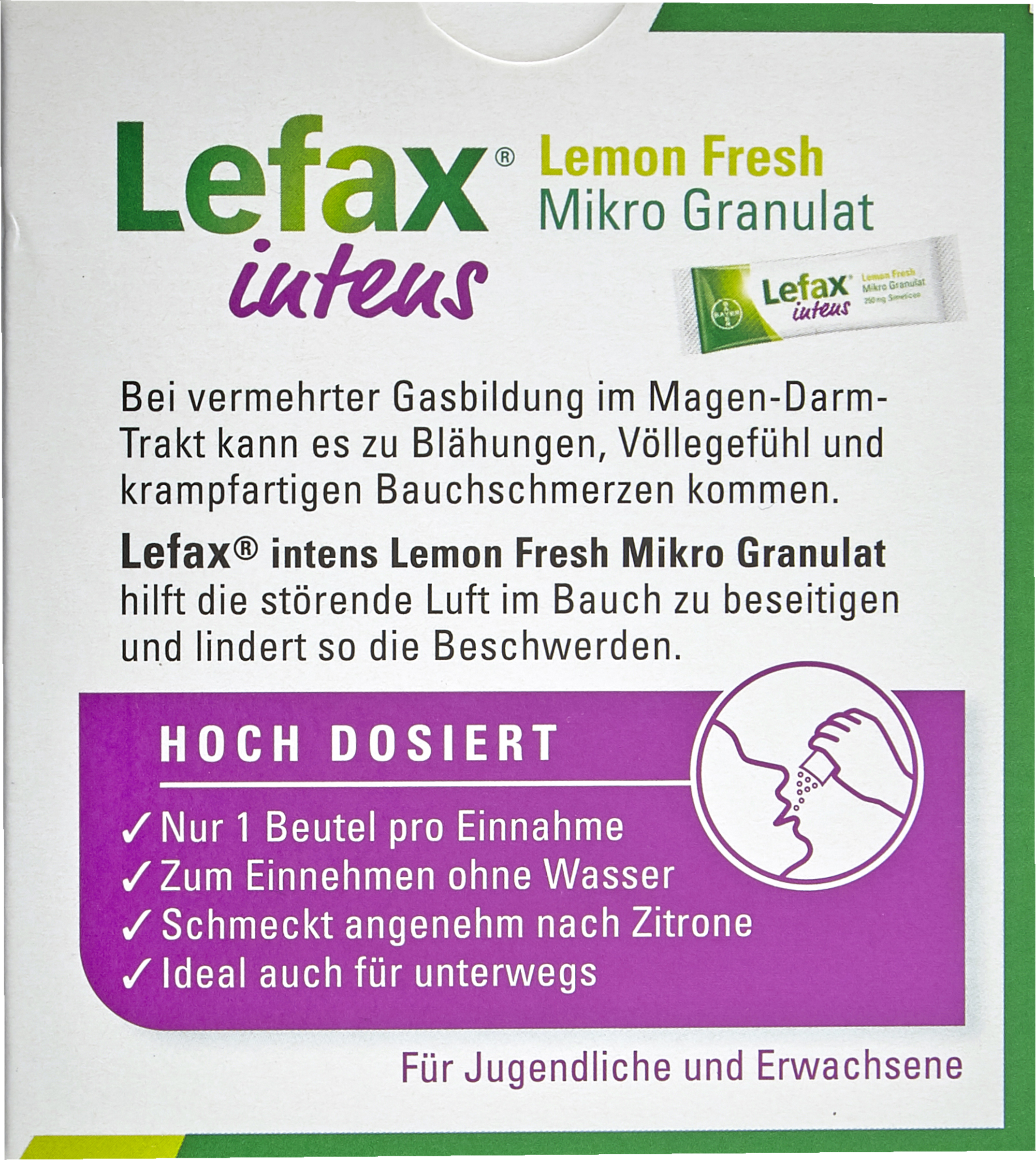Lefax intens Lemon Fresh Mikro Granulat online kaufen | rossmann.de