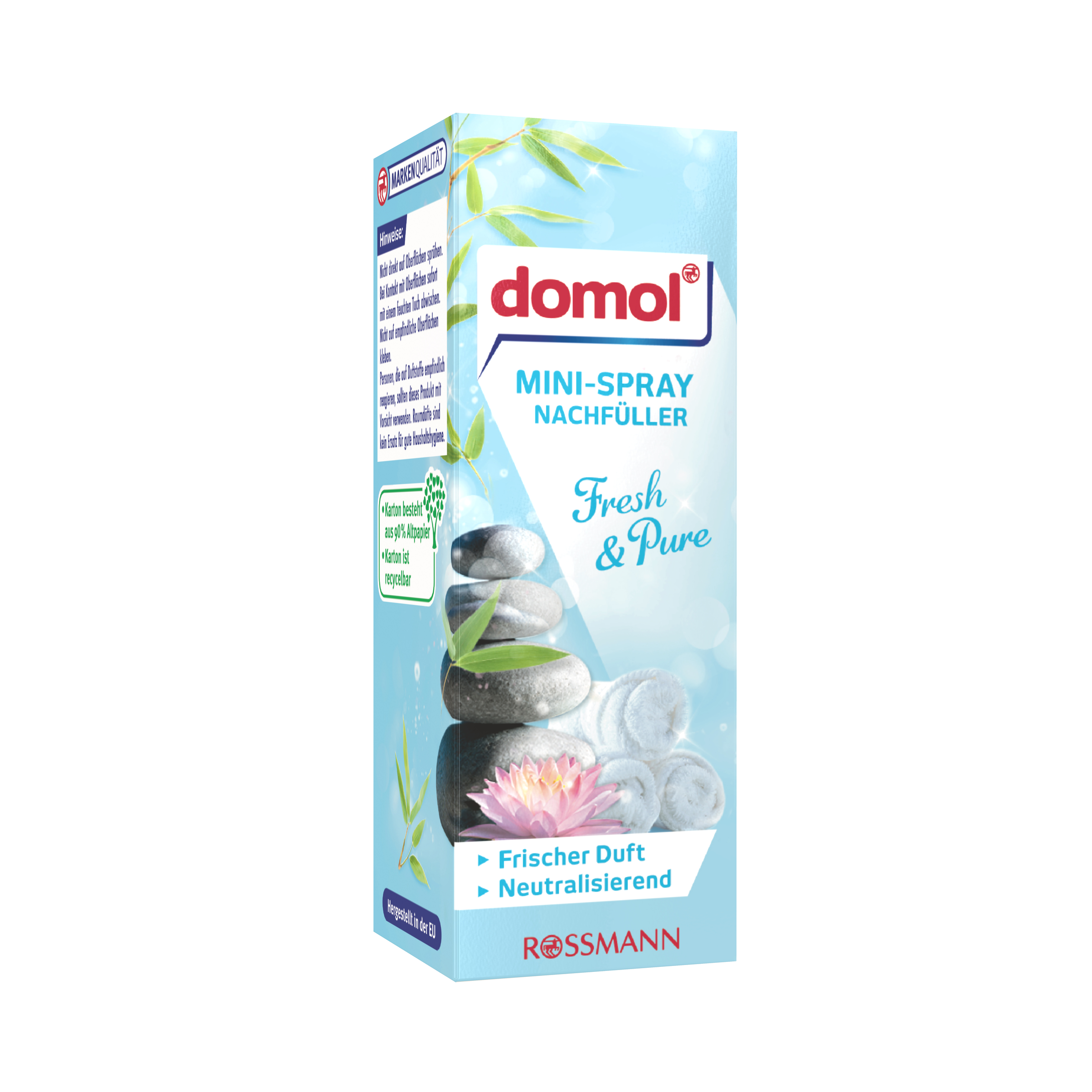 domol Mini Spray Nachfüller Fresh & Pure online kaufen | rossmann.de