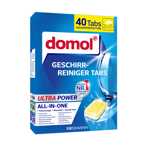 domol Geschirr-Reiniger Tabs Ultra Power online kaufen | rossmann.de