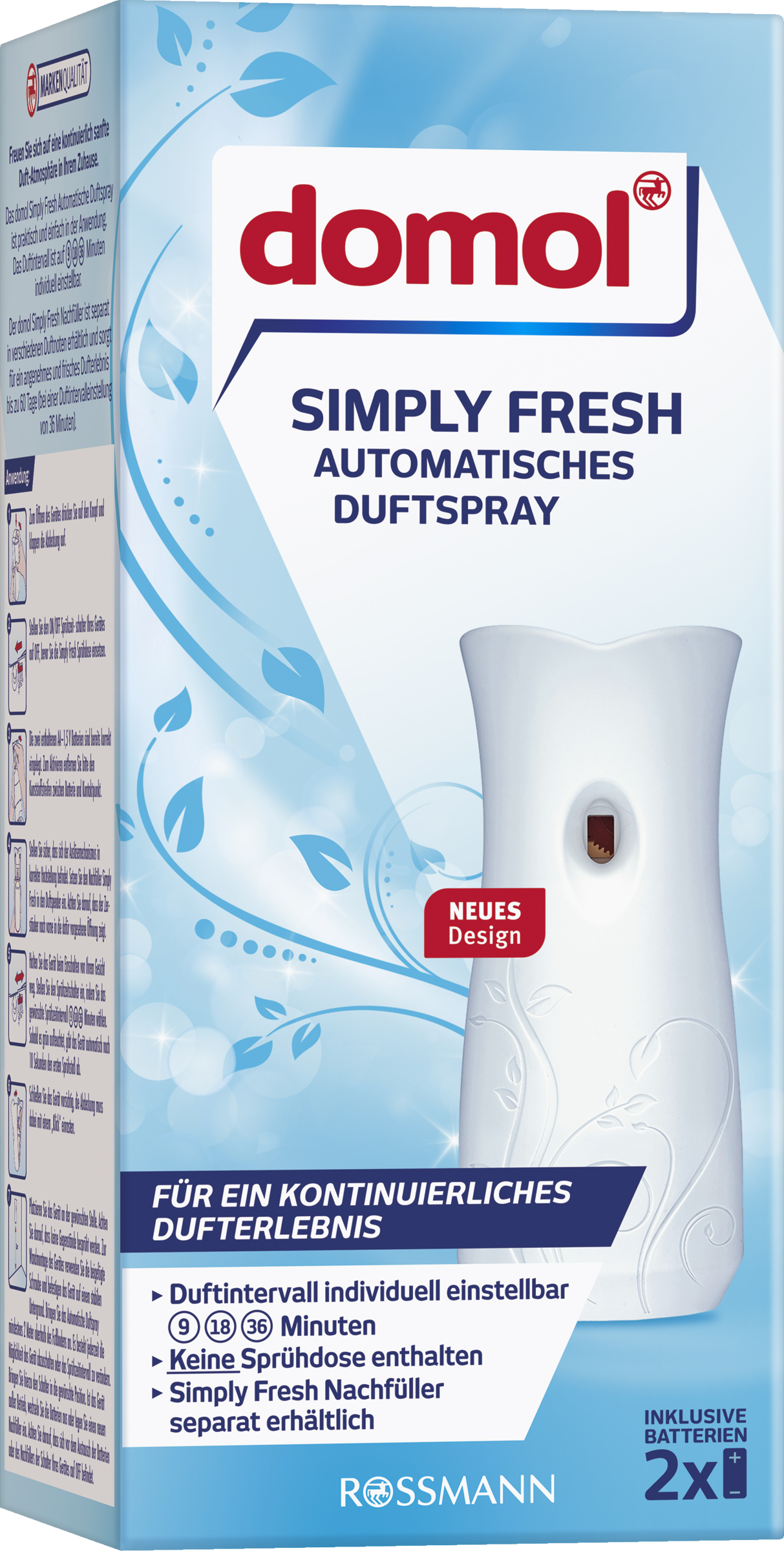 domol automatisches Duftspray Simply Fresh online kaufen | rossmann.de