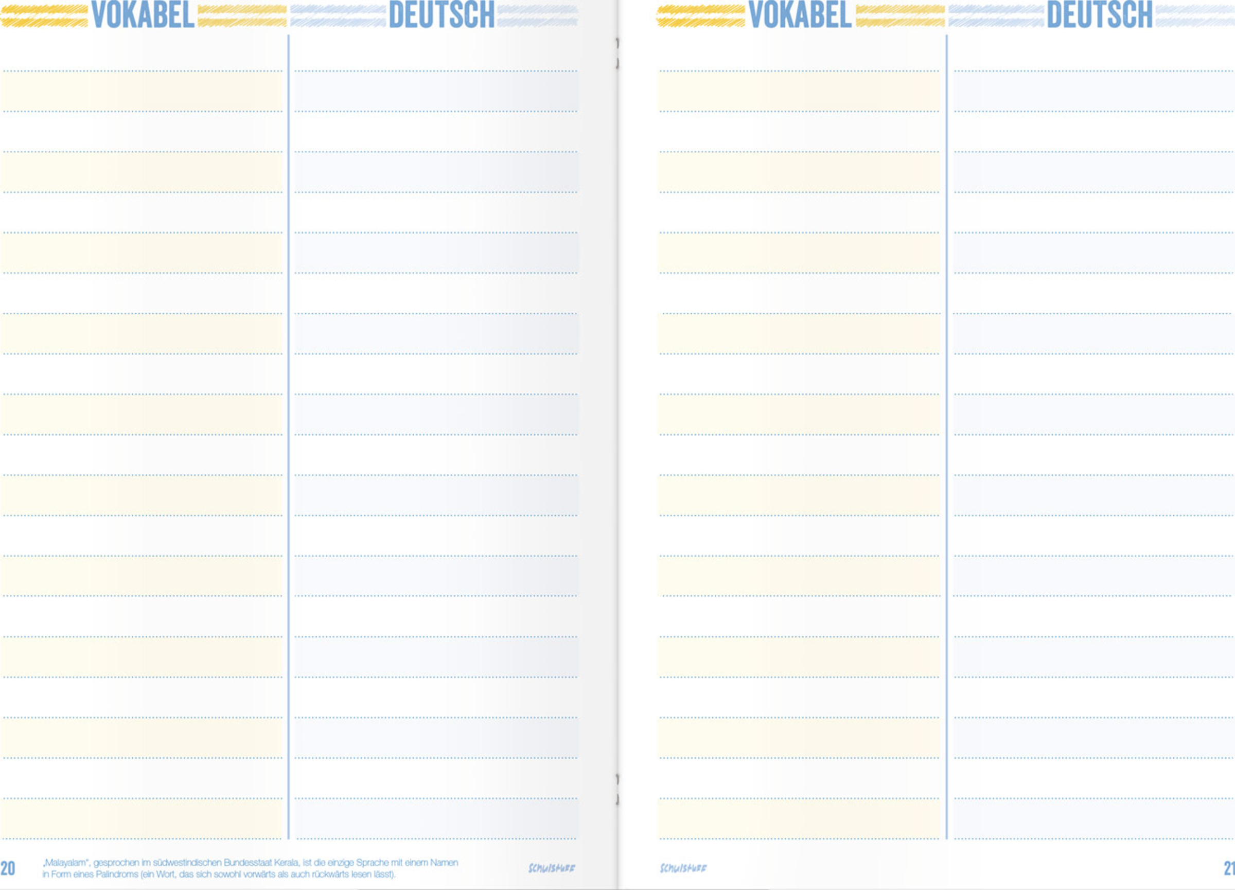 Häfft Vokabelheft A5, 68 Seiten | rossmann.de