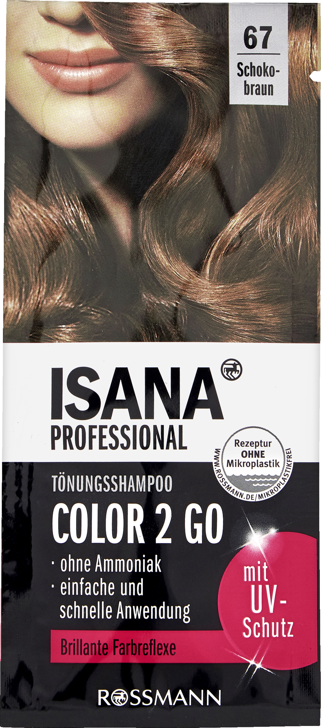 ISANA PROFESSIONAL ISANA PROFESSIONAL TÖNUNGSSHAMPOO COLOR2GO SCHOKOBRAUN 67 | rossmann.de
