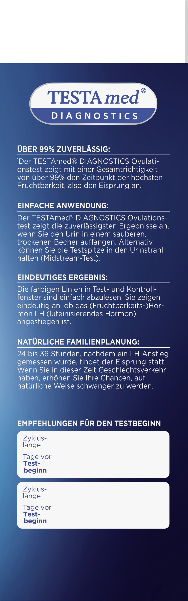 TESTAmed Diagnostics Ovulationstest online kaufen | rossmann.de