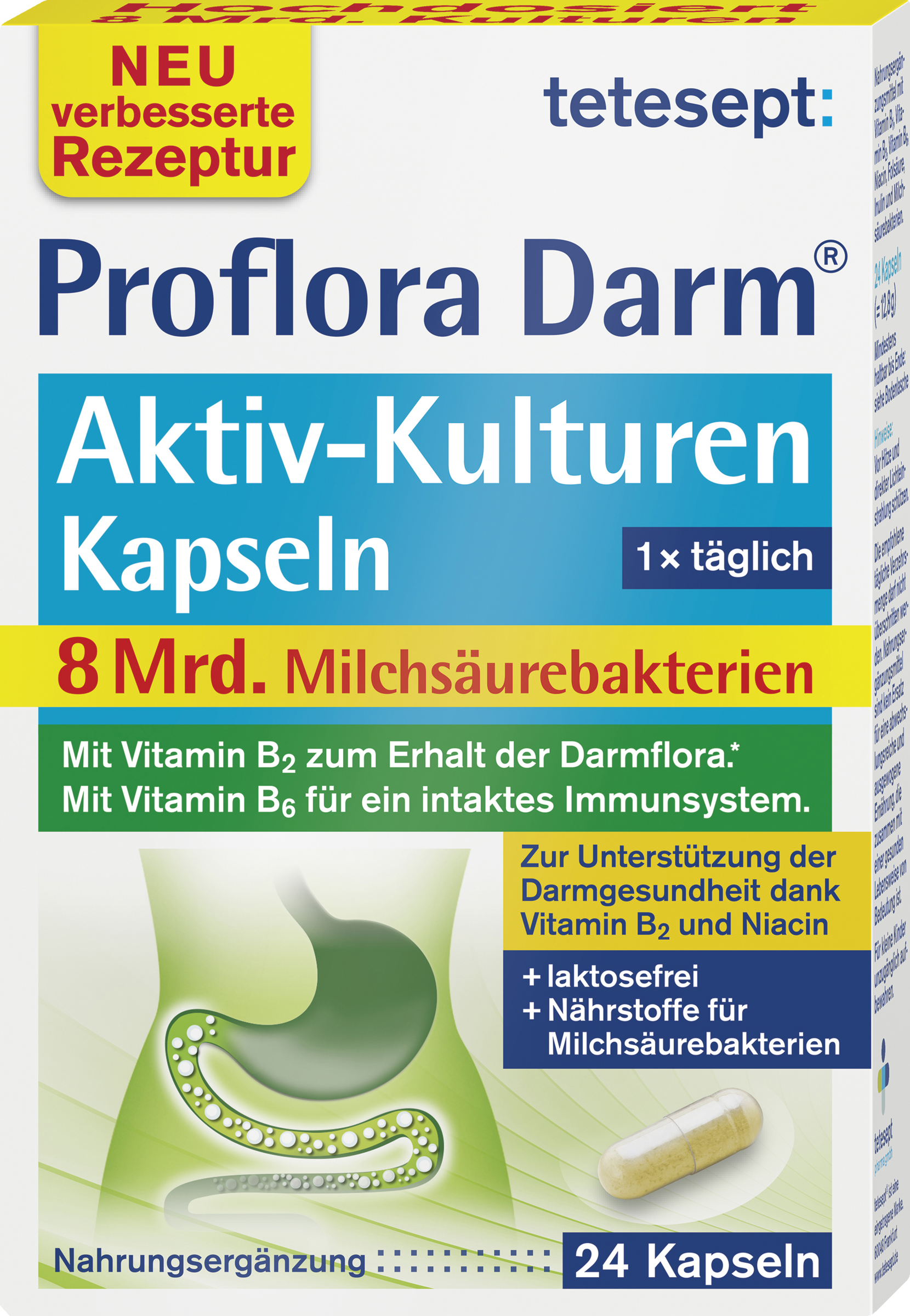 tetesept Proflora Darm Aktiv-Kulturen Kapseln online kaufen | rossmann.de