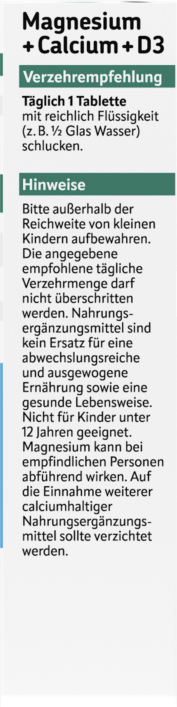 altapharma Magnesium + Calcium + D3 online kaufen | rossmann.de