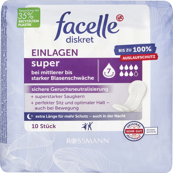 facelle diskret Einlagen super online kaufen | rossmann.de