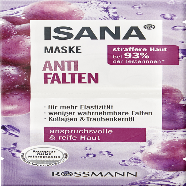 Angebot Rossmann Isana Anti Falten Maske Rossmann