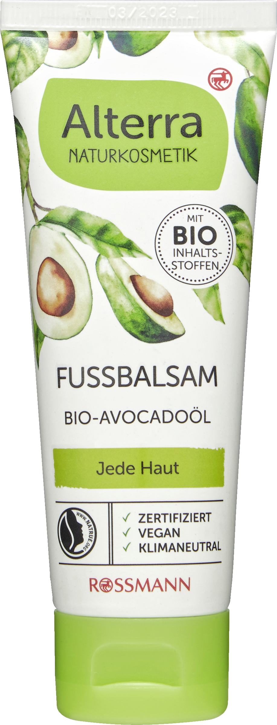 Alterra NATURKOSMETIK Fussbalsam Bio-Avocado & Bio-Zitrone online ...