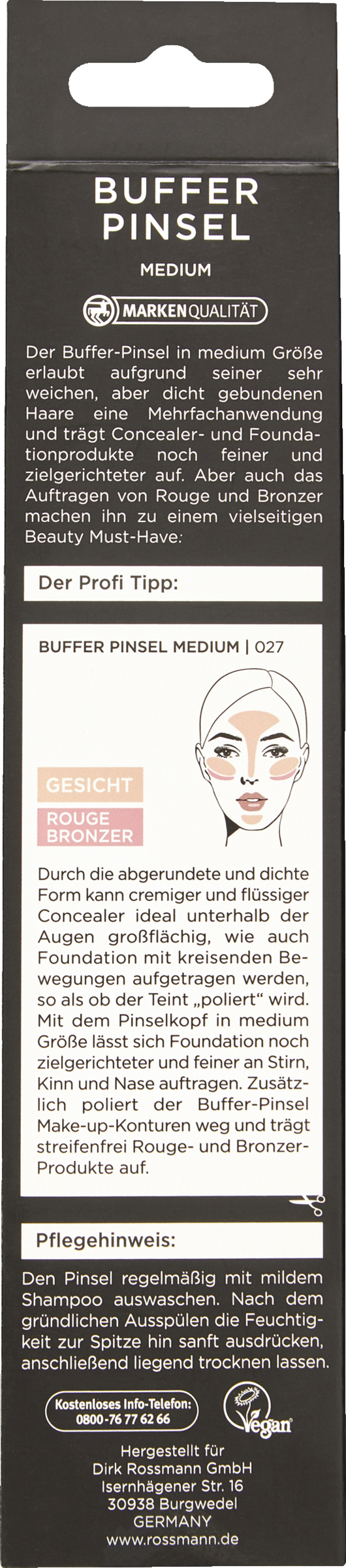 FOR YOUR Beauty Professional Buffer Pinsel Medium online kaufen ...