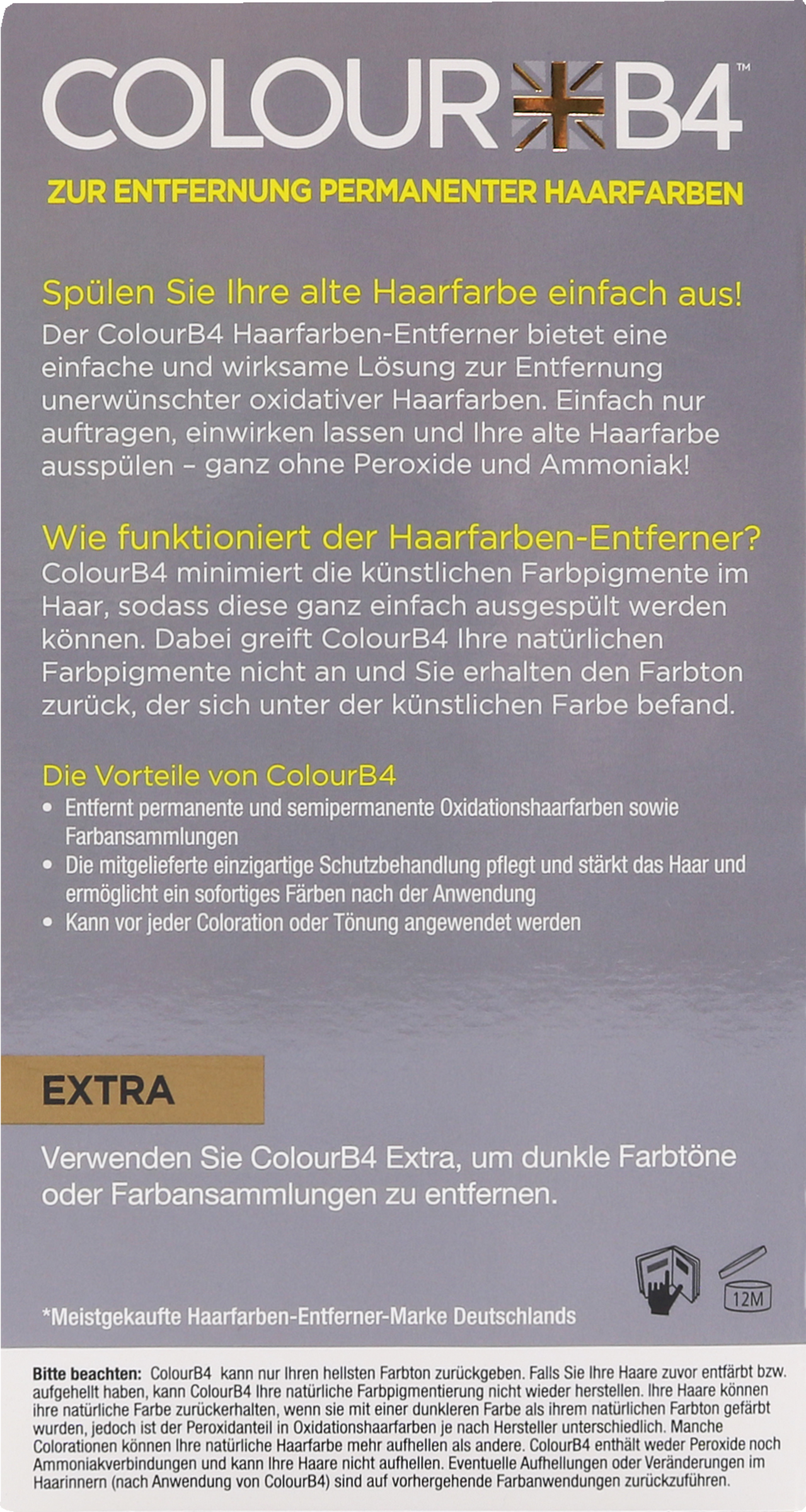 ColorB4 ColourB4 EXTRA Haarfarben-Entferner online kaufen | rossmann.de