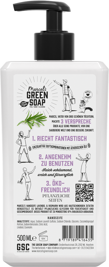 Marcel's Green Soap Handseife Lavendel & Rosmarin online kaufen ...