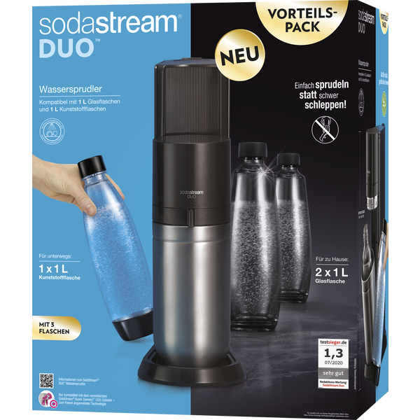 Angebot Rossmann Sodastream Wassersprudler Duo Vorteilspack Angebot Rossmann Sodastream Wassersprudler Duo Vorteilspack
