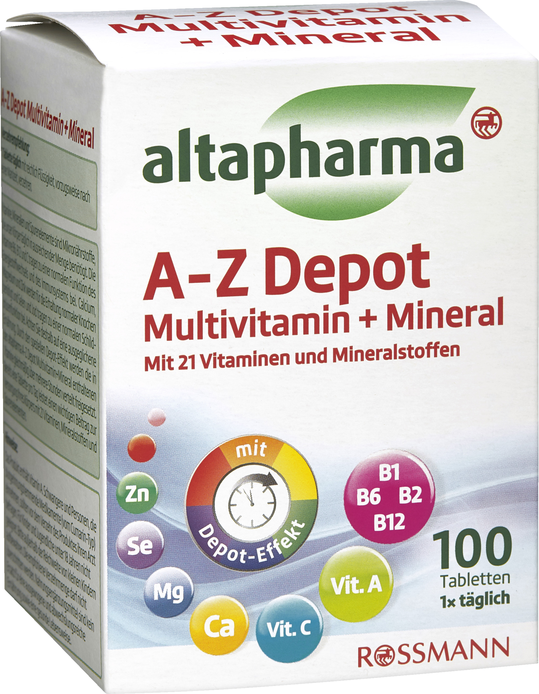 altapharma A-Z Depot Multivitamin + Mineral online kaufen | rossmann.de