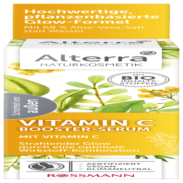 Angebot Rossmann Alterra Naturkosmetik Vitamin C Booster