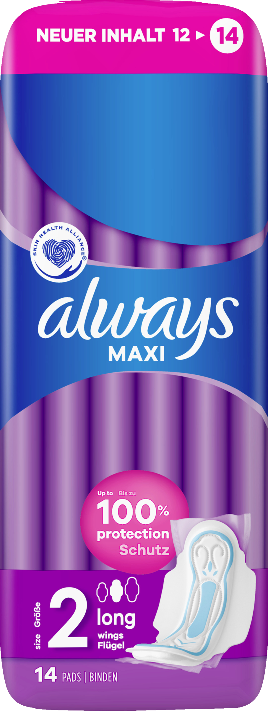 Always Maxi long Binden mit Flügeln online kaufen | rossmann.de